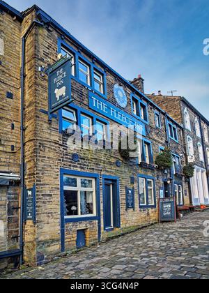 Haworth,West Yorkshire, UK. 19th May, 2023. Preparations get underway ...