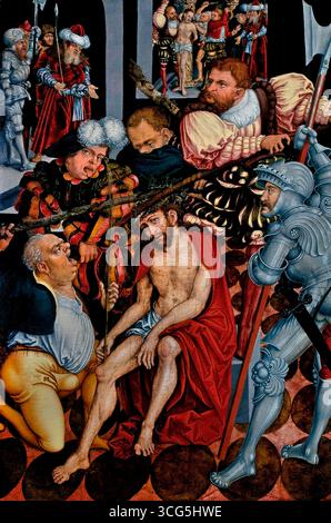 The Mocking of Christ by LUCAS CRANACH THE ELDER (1472-1553) German ...