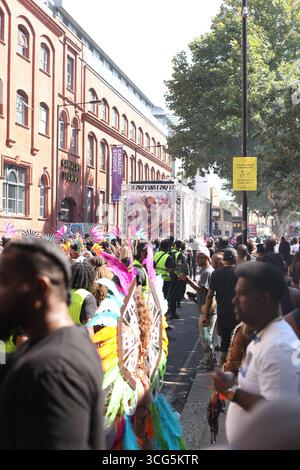 London, France. 25th Aug, 2025. Major Lazer members, Walshy Fire and ...