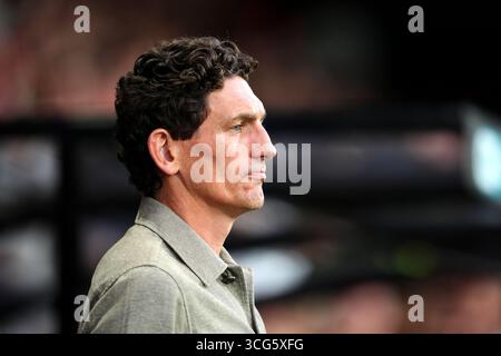 Brentford manager Keith Andrews before the Carabao Cup fourth round ...
