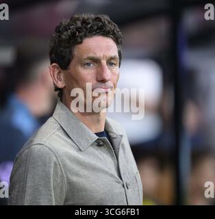 Keith Andrews manager of Brentford during the Premier League match ...