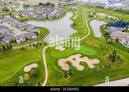 Wide aerial shot capturing the entire Willows development, blending ...