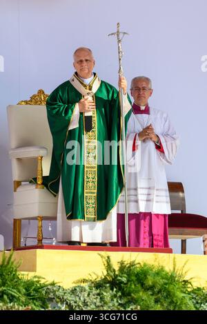 Pope Leo XIV celebrates mass for the jubile of prisoners in Saint Peter ...