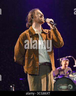 Hozier performs during the Outside Lands music festival at the Golden ...