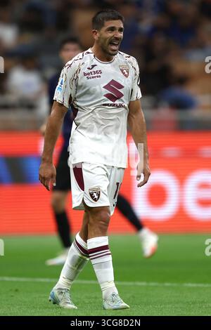 Giovanni Simeone of Torino Fc looks on during the Serie A football ...