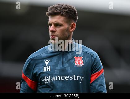 Wrexham strength and conditioning coach Richard Hill ahead ofthe Sky ...