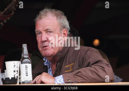 Kingham, UK . 23 August, 2025 . Jeremy Clarkson pictured at the Big ...