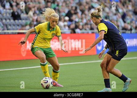 Smilla Holmberg (2 Sweden) in the semi-final of the UEFA Nations League ...