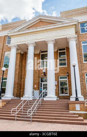 Manatee County Courthouse, Courthouse Square, Manatee Avenue, Bradenton ...