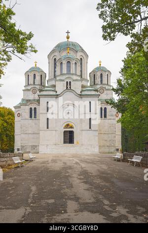 Saint George's Church Oplenac, is the mausoleum of the Serbian and ...
