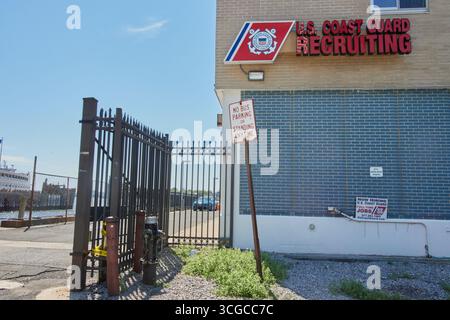 United States Coast Guard Lower Manhattan Harbor New York City USA ...