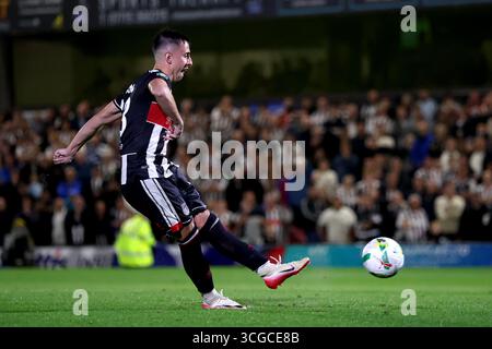 Grimsby Town's Darragh Burns during the Sky Bet League Two match at ...