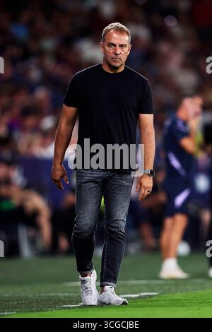 Hansi Flick FC Barcelona Manager during the UEFA Champions League 2025/26 League Phase MD1 match ...