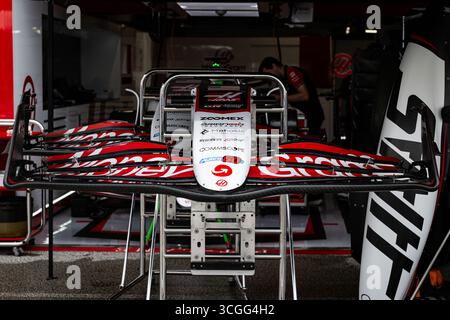 Haas F1 Team VF-25, front wing detail during the 2025 Formula 1 Mexico ...