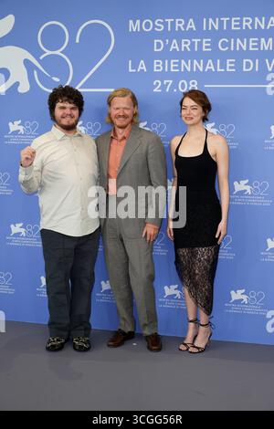 Aidan Delbis attends the premiere of "Bugonia" at The Museum of Modern ...