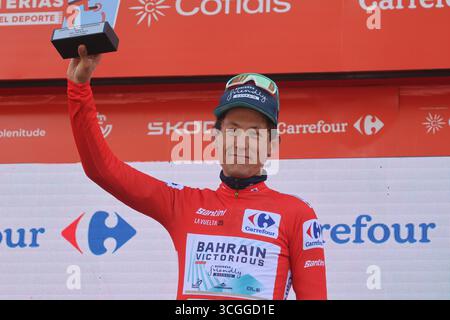 Torsten Traen leads La Vuelta Espana for Norway and Bahrain Victorious ...