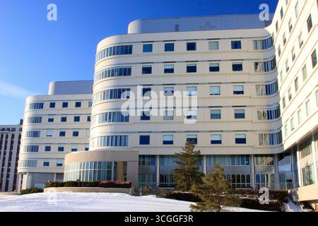 A view of Saskatoon City Hospital, a major healthcare facility located ...