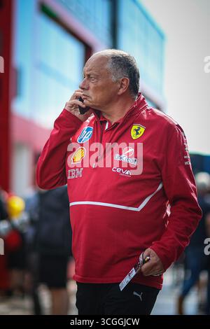 Frederic Vasseur, Team Principal of Scuderia Ferrari HP seen during F1 ...