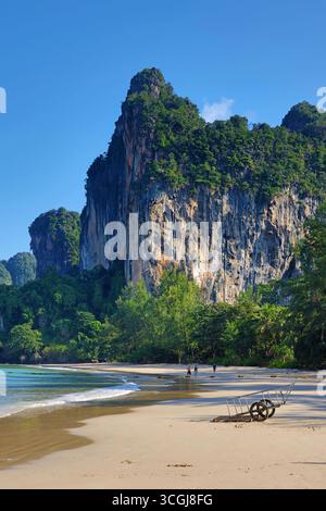 West Railay beach Krabi Thailand Stock Photo - Alamy