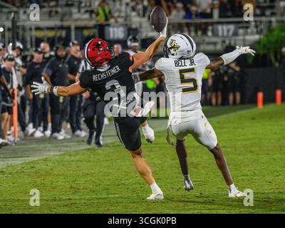 Central Florida wide receiver DJ Black (9) runs against North Carolina ...