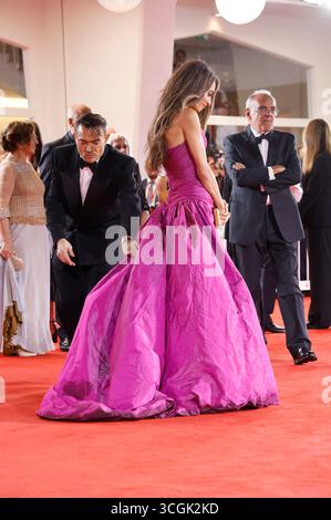 Amal Alamuddin Clooney bei der Premiere des Kinofilms Jay Kelly auf dem 69. BFI London Film ...