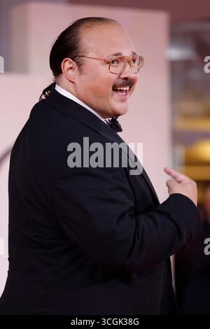 Stavros Halkias attends the premiere of "Bugonia" at The Museum of ...