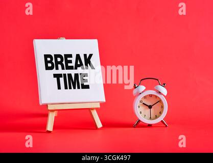 Break work lunch working relax notepaper business concept computer ...