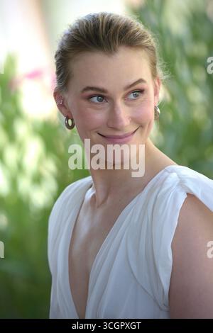 Nora Garrett attends ‘After the Hunt’ Premiere during the BFI London ...