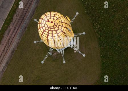 The 151 foot Ear of Corn Water Tower in Rochester, Minnesota August 27 ...