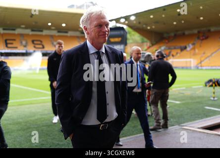 Everton manager David Moyes ahead of the Premier League match at the ...