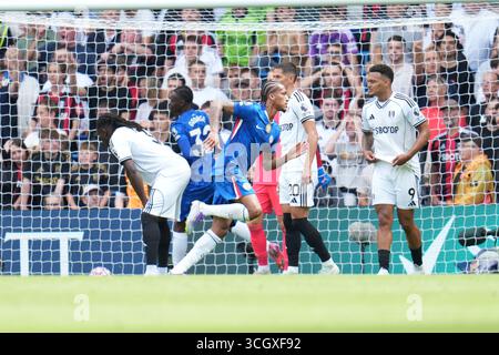 Joao Pedro of Chelsea scores to make it 2-2 during the Premier League ...