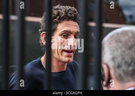 Brentford manager Keith Andrews arrives ahead of the Premier League ...
