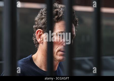 Brentford manager Keith Andrews arrives ahead of the Premier League ...