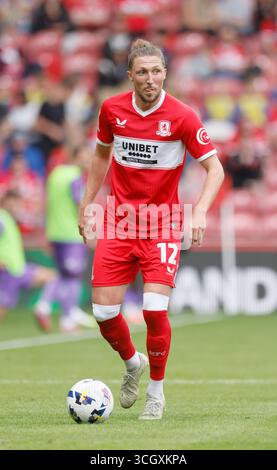 Middlesbrough's Luke Ayling during the Sky Bet Championship match at ...