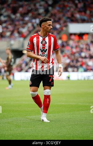 30th August 2025; Stadium of Light, Sunderland, England; Premier League ...