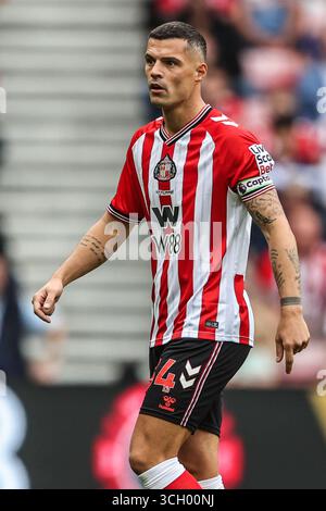 Granit Xhaka of Sunderland during the Premier League match Sunderland ...