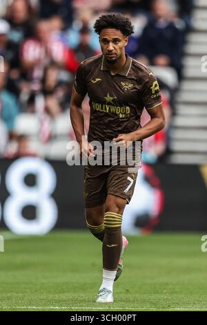 Kevin Schade of Brentford during the Premier League match between ...