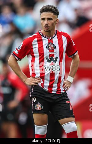 Chemsdine Talbi Of Sunderland during the Premier League match between ...