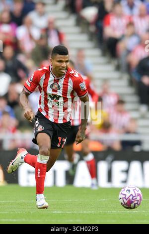 Reinildo Mandava of Sunderland during the Premier League match ...