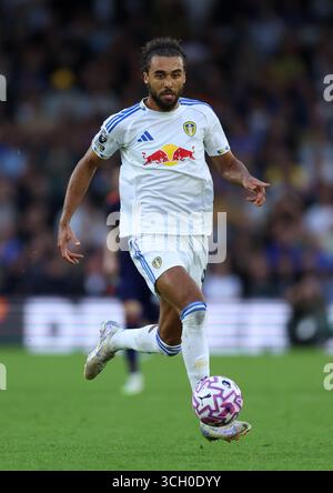 Leeds United's Dominic Calvert-Lewin arrives ahead of their Premier ...