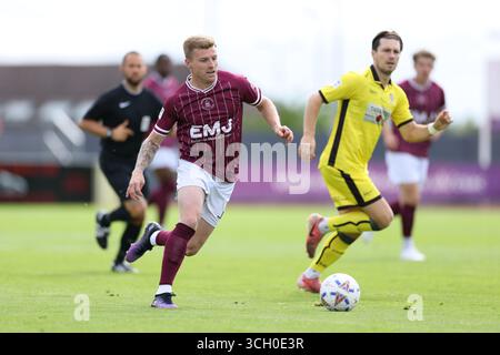 Jack Barham, of Chelmsford City, during the match between Bath City FC ...