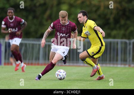 Jack Barham, of Chelmsford City, during the match between Bath City FC ...
