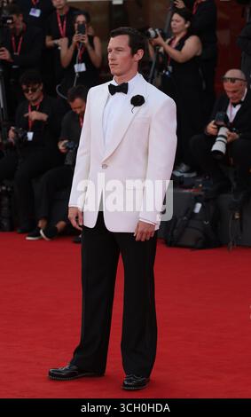 Callum Turner attends the red carpet for the 'Eternity' premiere during ...