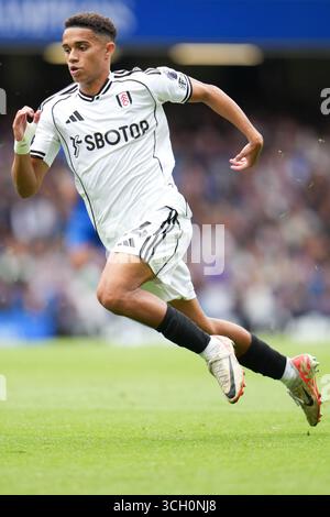 Joshua King of Fulham during the Premier League match between Fulham ...