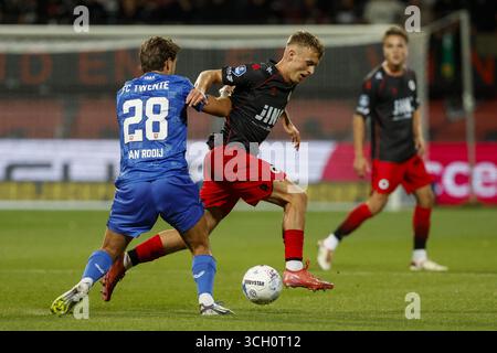 Rotterdam - Gyan de Regt of SBV Excelsior Rotterdam, Shurandy Sambo of ...