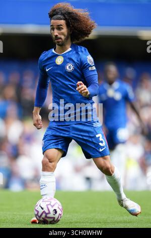 Marc Cucurella of Chelsea during the Premier League match Fulham vs ...