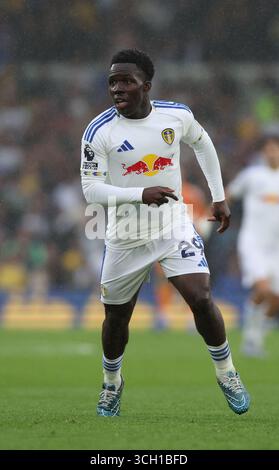 Wilfried Gnonto of Leeds United during the Derby County v Leeds United ...