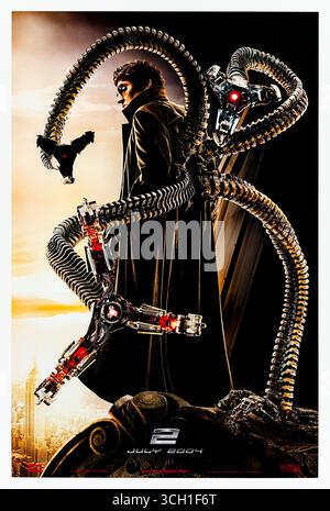 Spider-Man 2 (2004) directed by Sam Raimi and starring Tobey Maguire ...