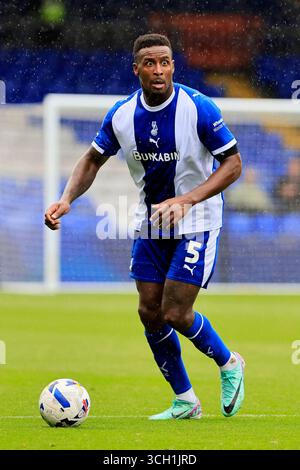 Donervon Daniels of Oldham Athletic during the Oldham Athletic v Crewe ...