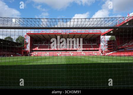 The Trent End prior to kick off during the Premier league football ...